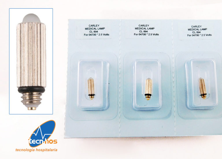 FOCO 2.5V PARA HOJA DE LARINGOSCOPIO MARCA CARLEY 04700 | Tecnhos