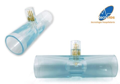 SENSOR DE FLUJO DESECHABLE PARA VENTILADOR NEWPORT E360, NIHON KODHEN ...