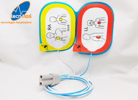 PARCHE ADULTO-PEDIATRICO MULTIFUNCION COMPATIBLE CON DESFIBRILADOR ...