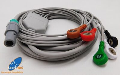 CABLE ECG DE 5 DERIVACIONES SNAP PARA MONITOR INNOMED, MODELO INNOCARE ...