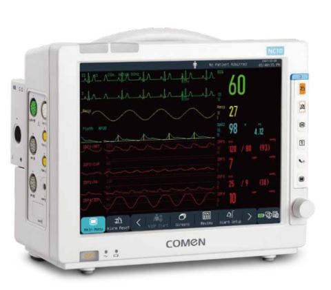 MONITOR DE SIGNOS VITALES MARCA COMEN MODELO NC10 (ECG, SPO2, NIBP ...